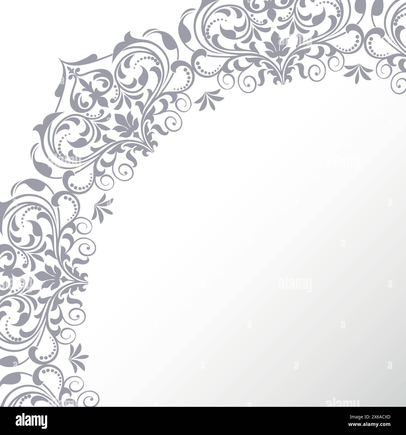 Decorative frame. Elegant vector element for design in Eastern style ...