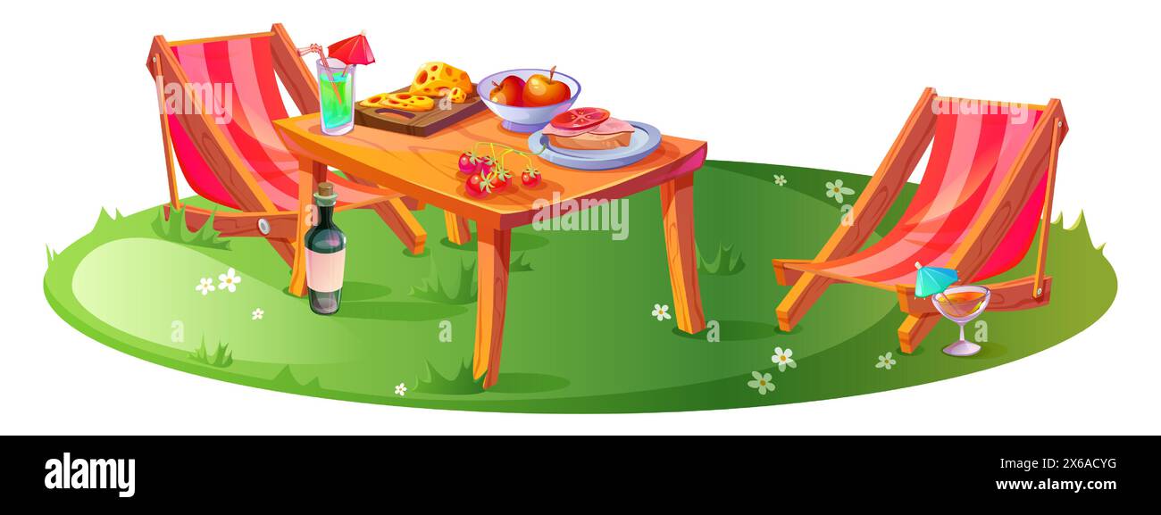 Food setup Stock Vector Images - Alamy