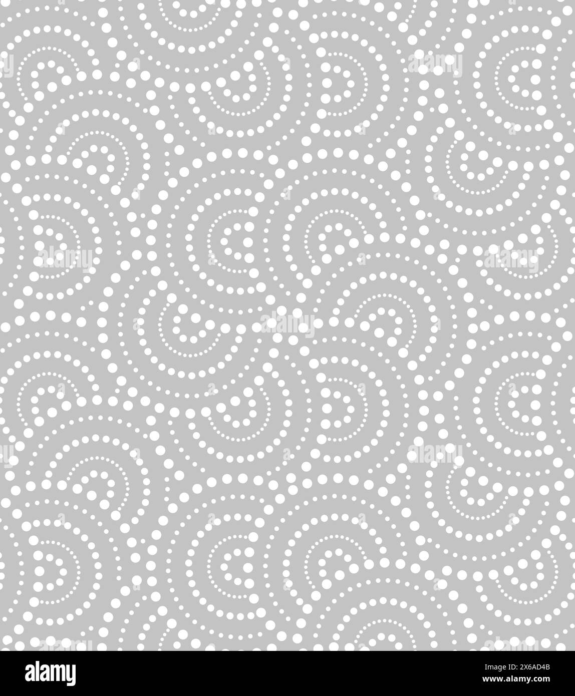 The geometric pattern with points. Seamless vector background. White ...
