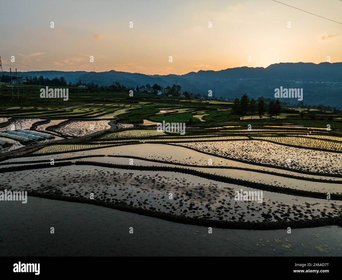 Bijie, China. 14th May, 2024. A photo taken on May 13, 2024, shows the ...