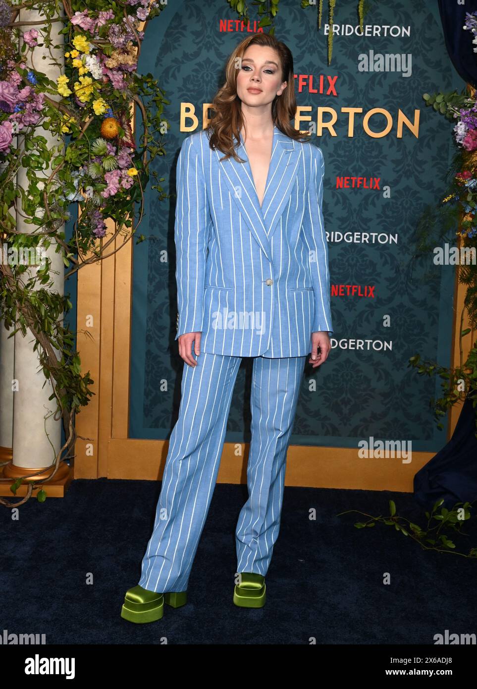 New York, United States. 13th May, 2024. Castmember Nicola Coughlan ...