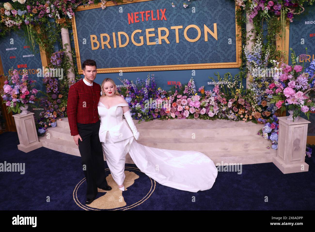 New York City, United States. 13th May, 2024. Luke Newton and Nicola ...