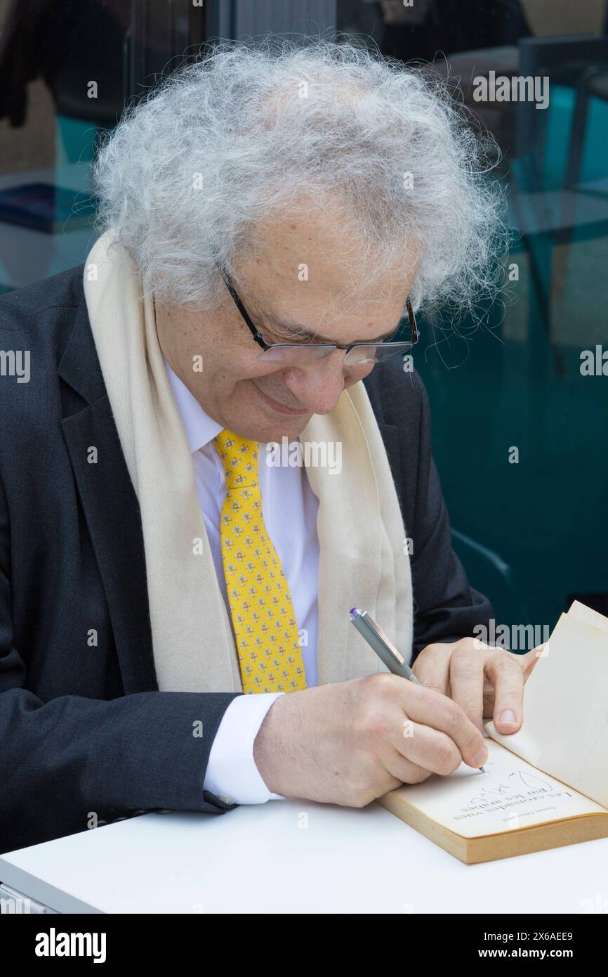 Torino, Italy. 12th May, 2024. Lebanese born French author Amin Maalouf ...