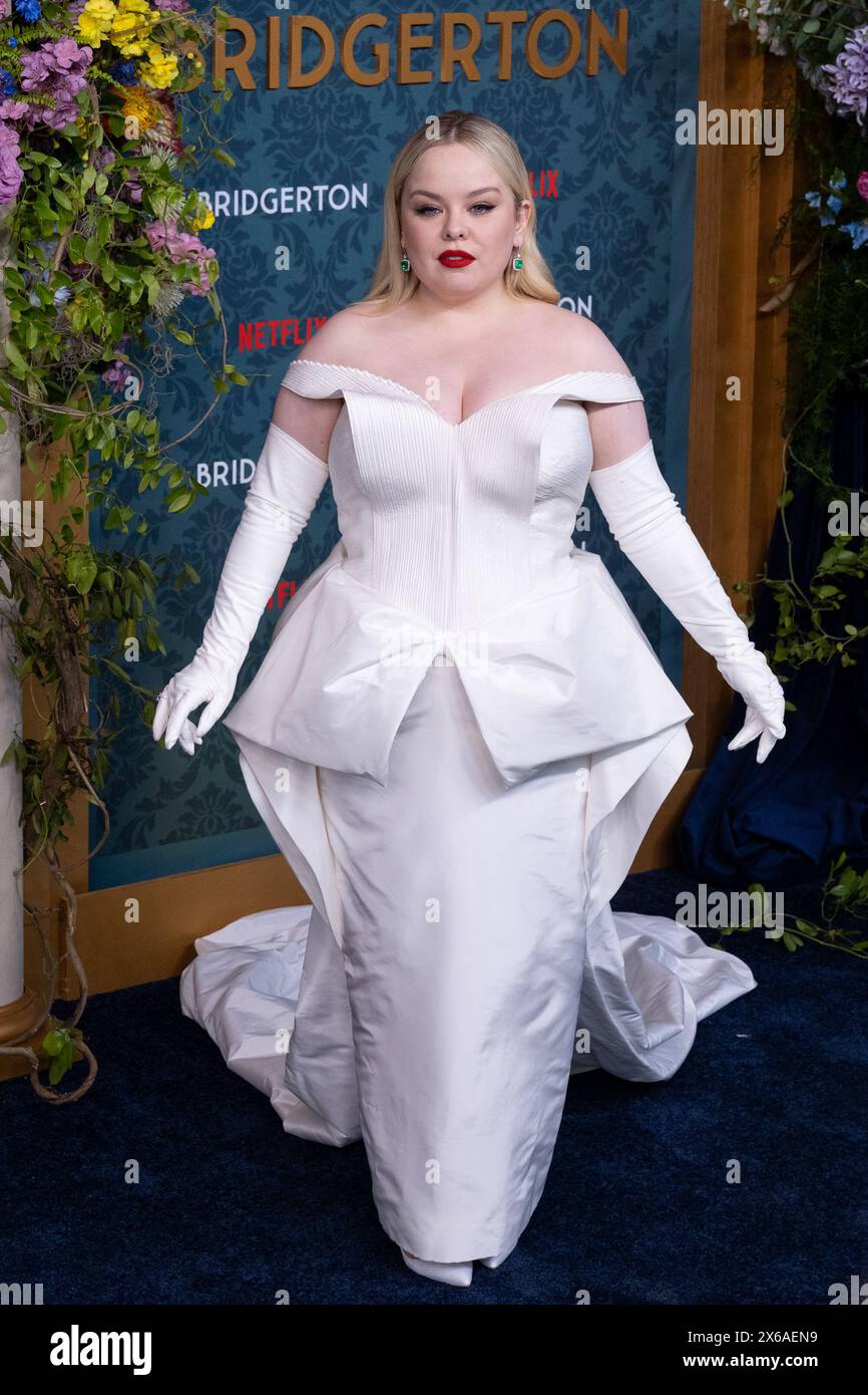 New York, USA. 13th May, 2024. Nicole Coughlan arrives on the red ...