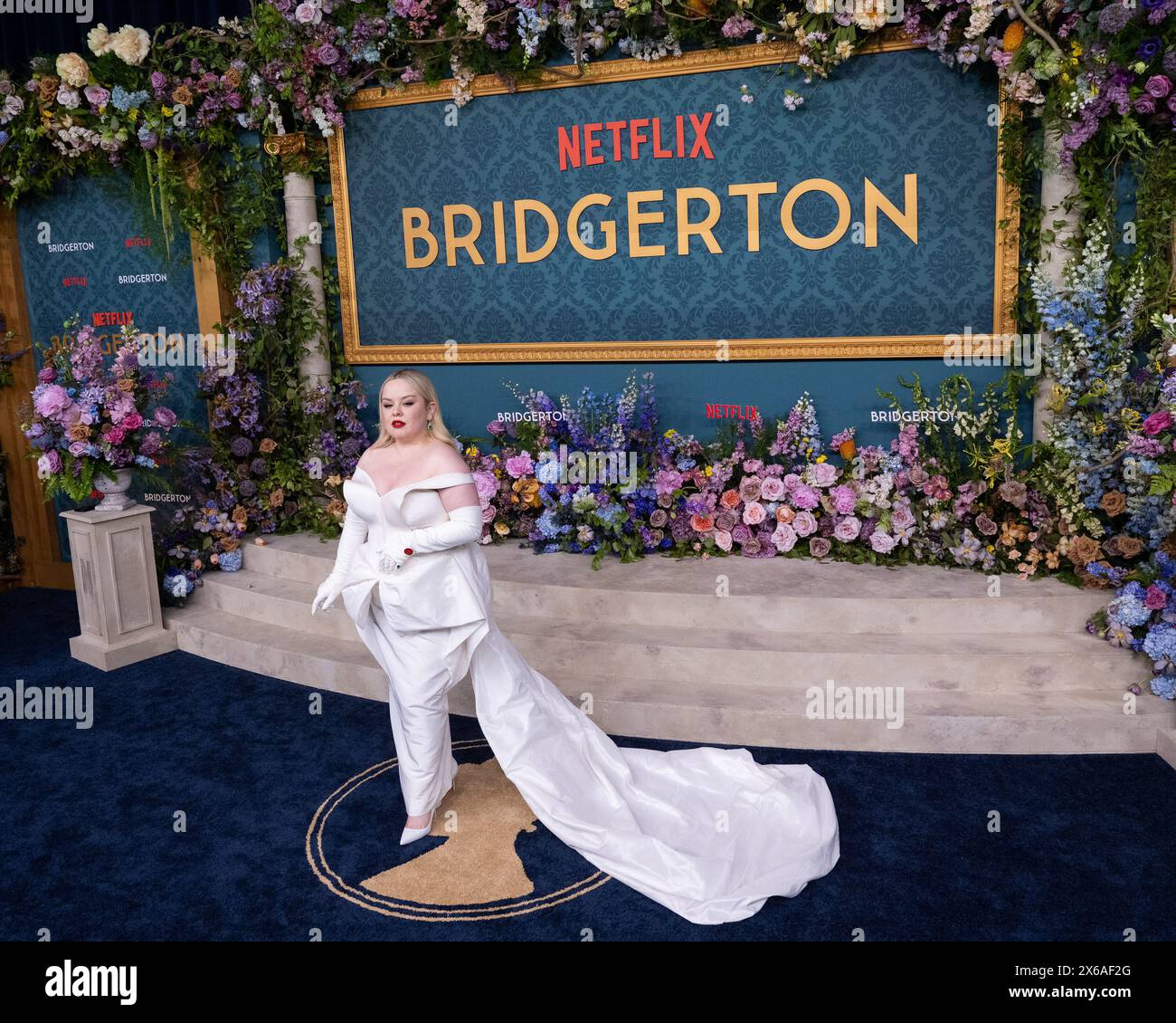 New York, USA. 13th May, 2024. Nicole Coughlan arrives on the red ...