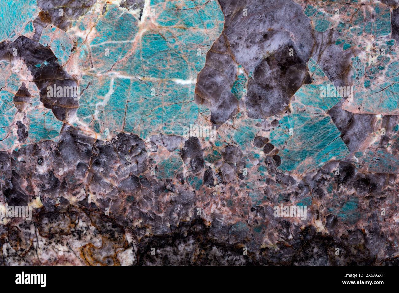 Amazonite quartzite background for your unique interior Stock Photo - Alamy