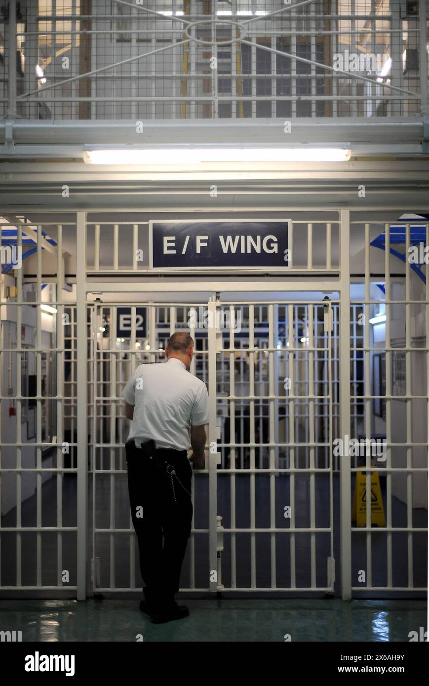 File photo dated 29/04/13 of a general view of a Prison. Dangerous ...