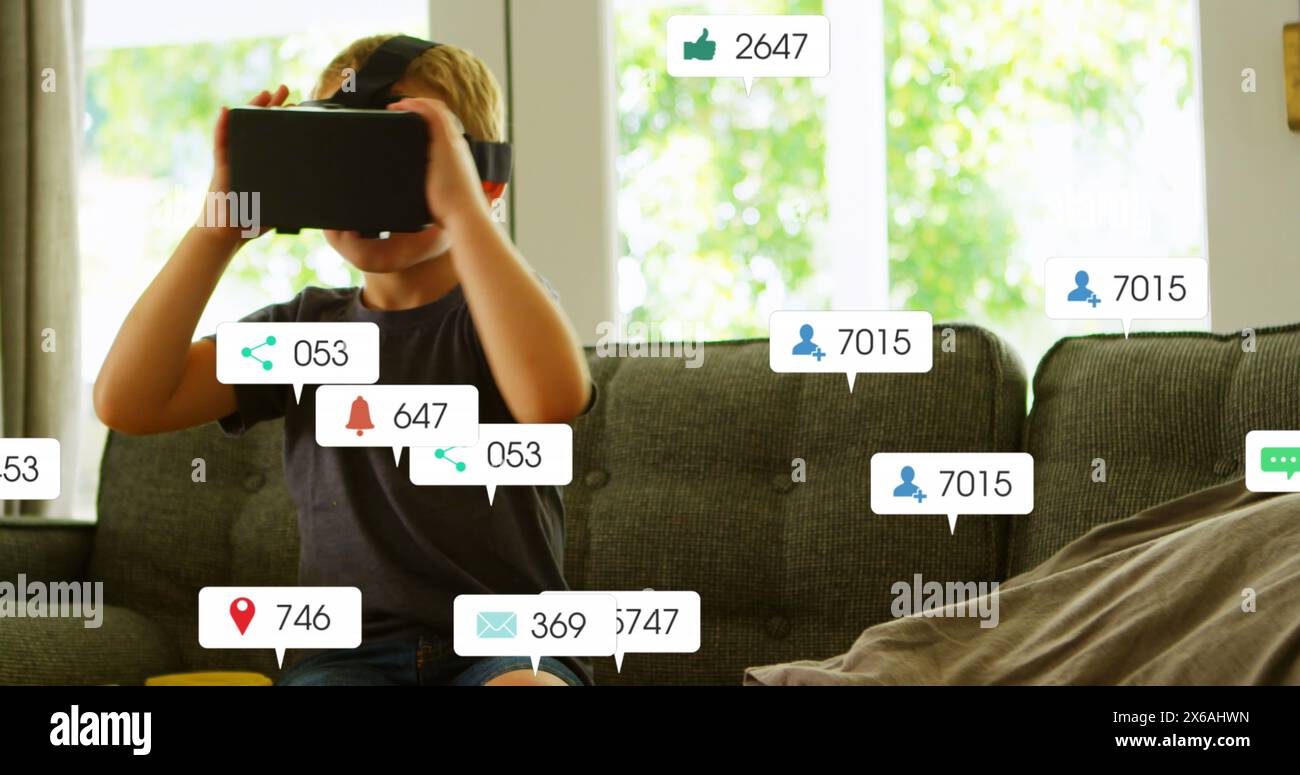 Boy media icons hi-res stock photography and images - Alamy