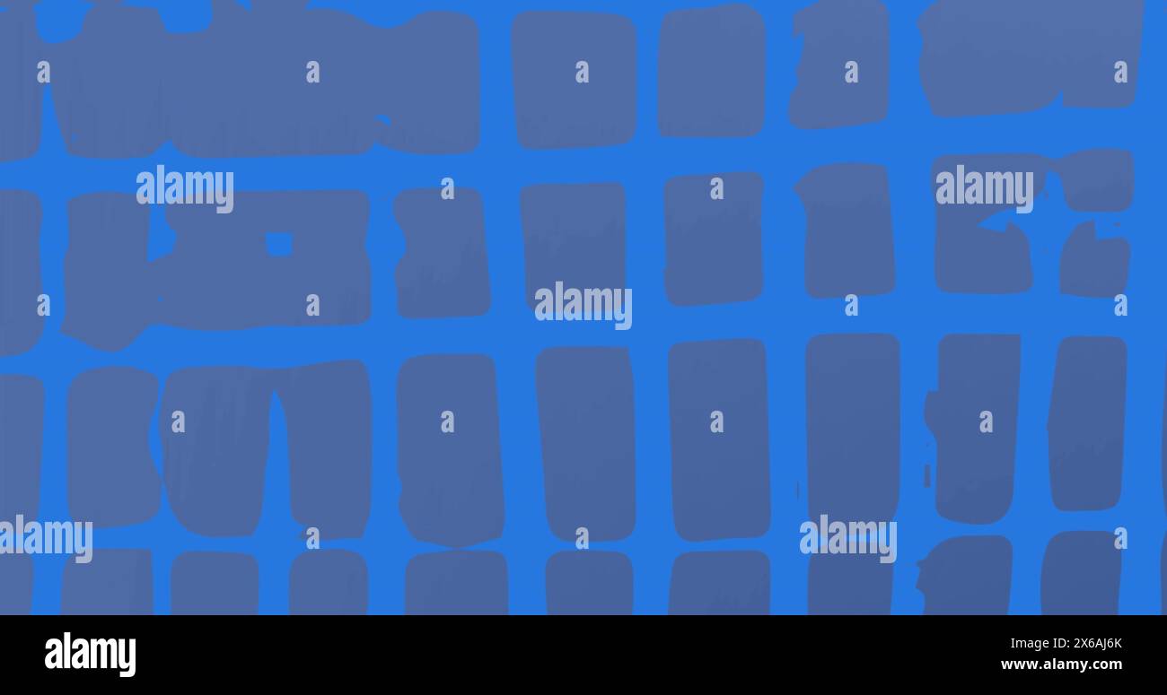 Image of changing patterns over blue background Stock Photo - Alamy