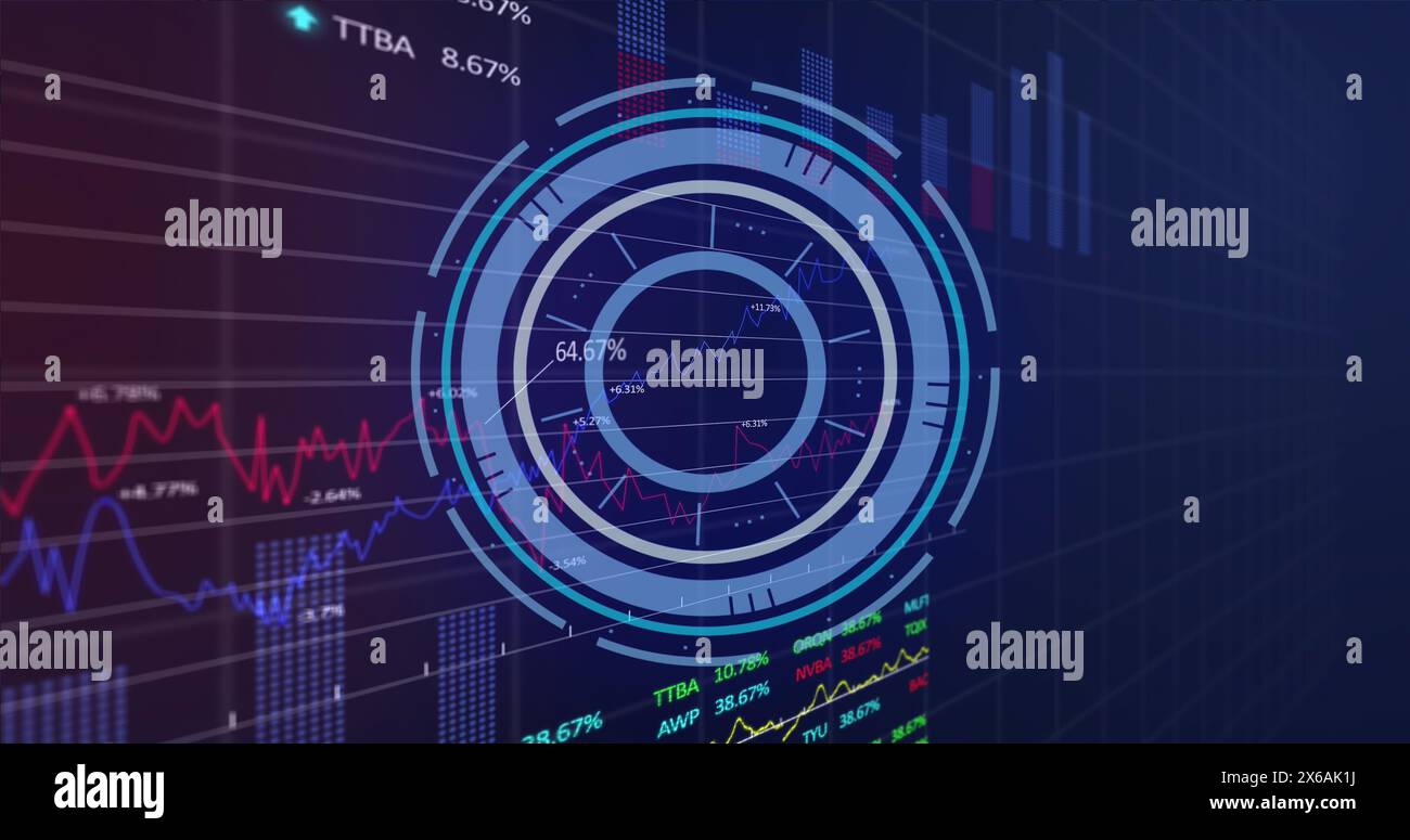 Animation clock ticking computer circuit hi-res stock photography and ...
