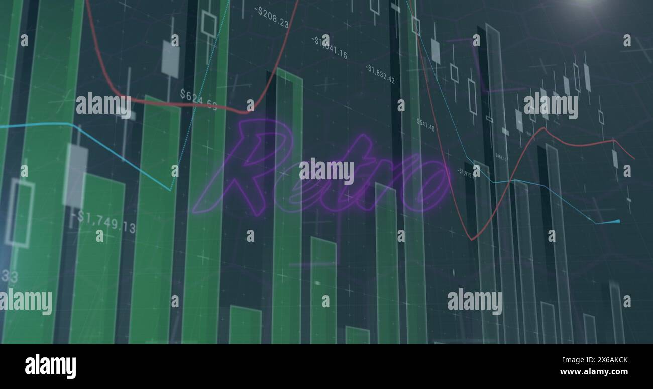 Retro data hi-res stock photography and images - Alamy