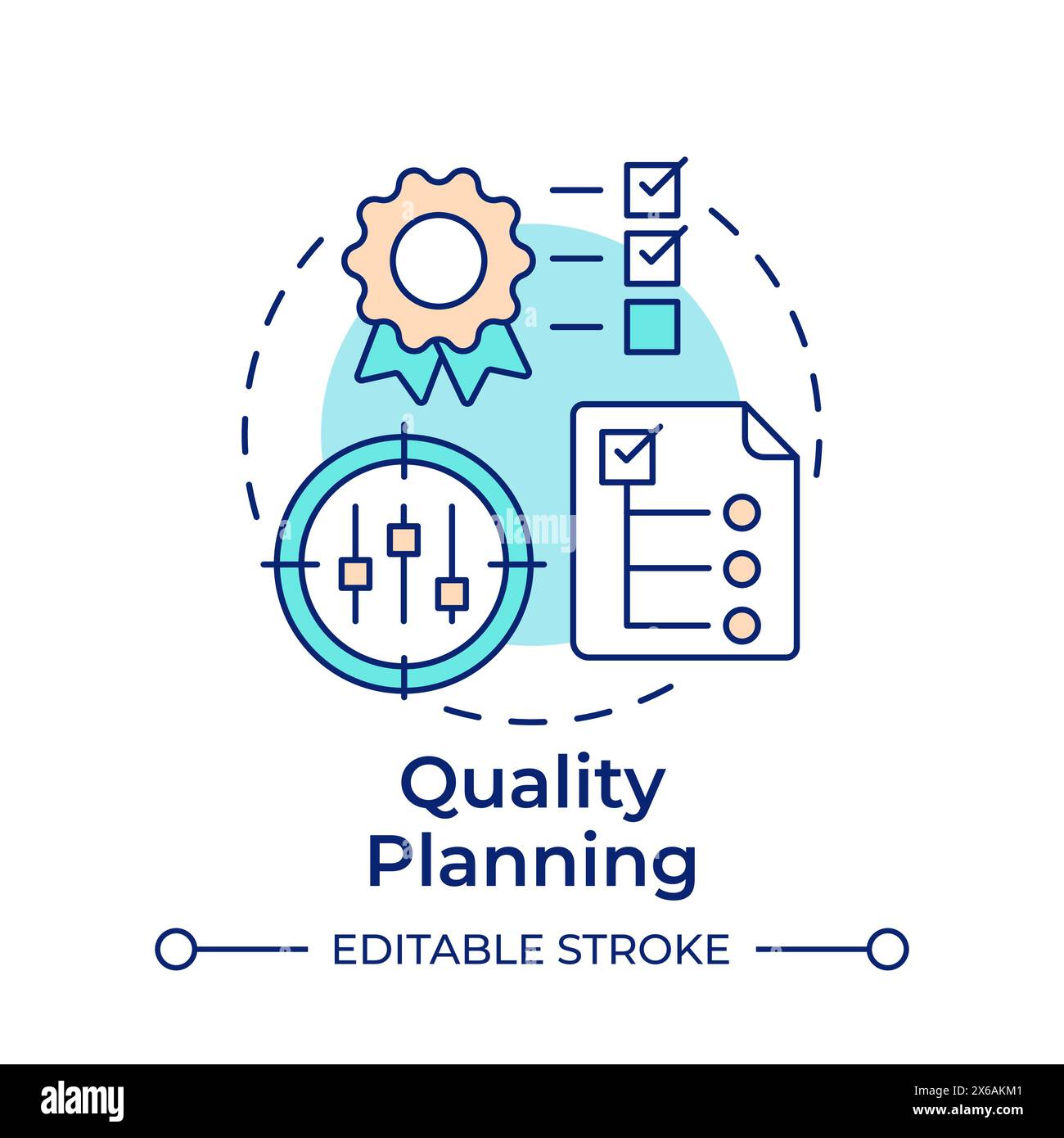 Quality planning multi color concept icon Stock Vector Image & Art - Alamy Quality planning multi color concept icon Stock Vector Image & Art - Alamy