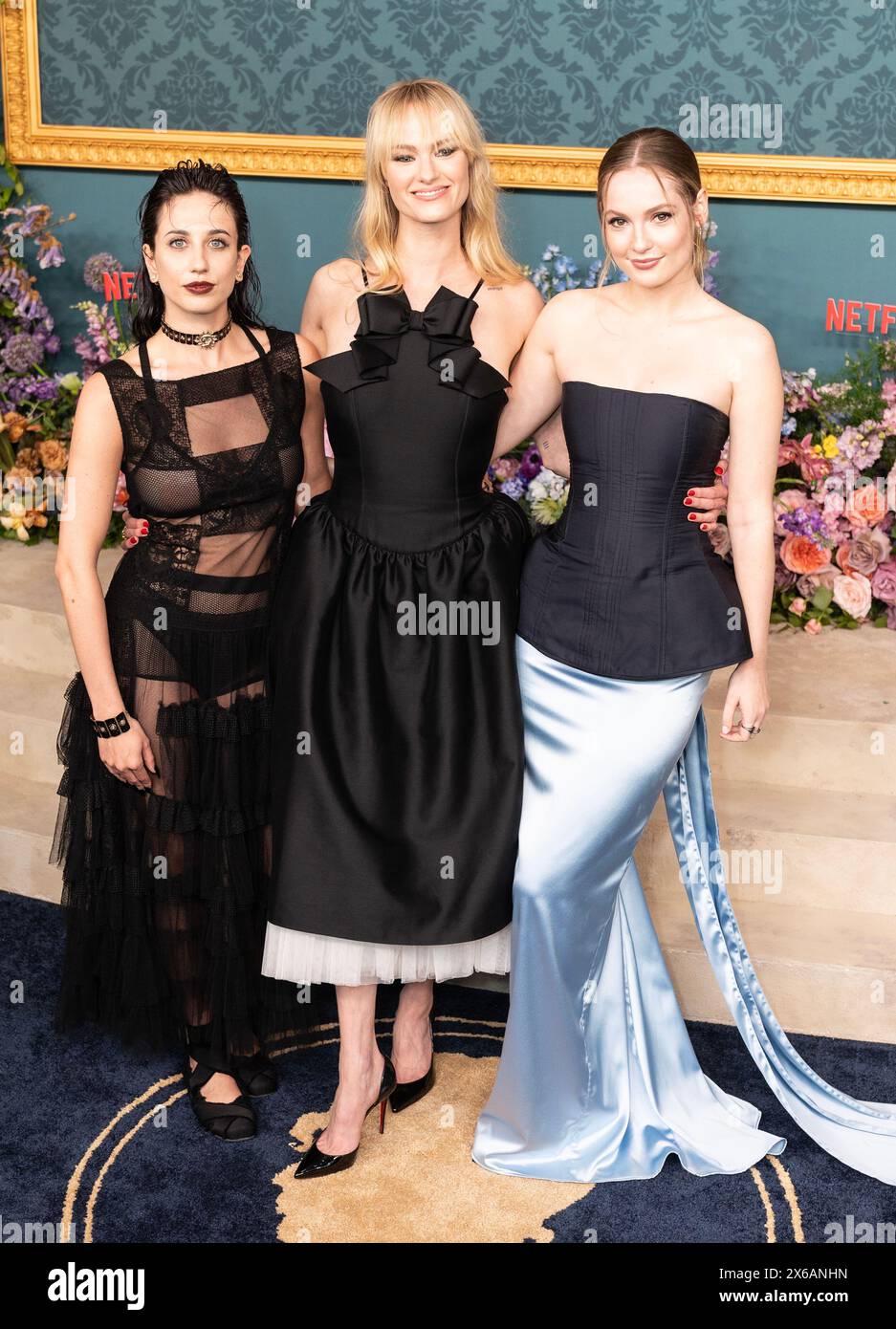 New York, USA. 13th May, 2024. Harriet Cains, Jessica Madsen and Hannah ...