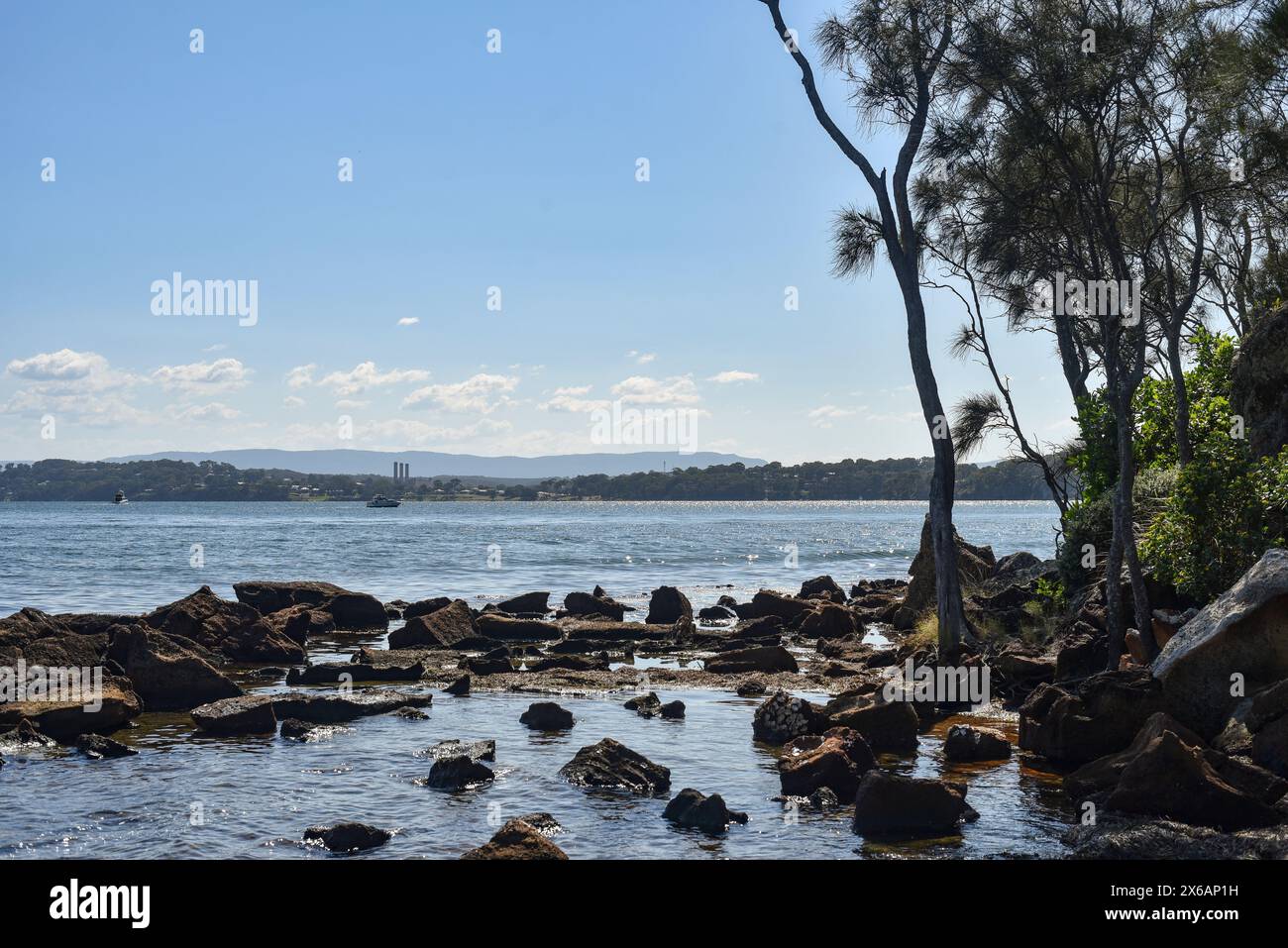 Rock pools beach landscape hi-res stock photography and images - Alamy