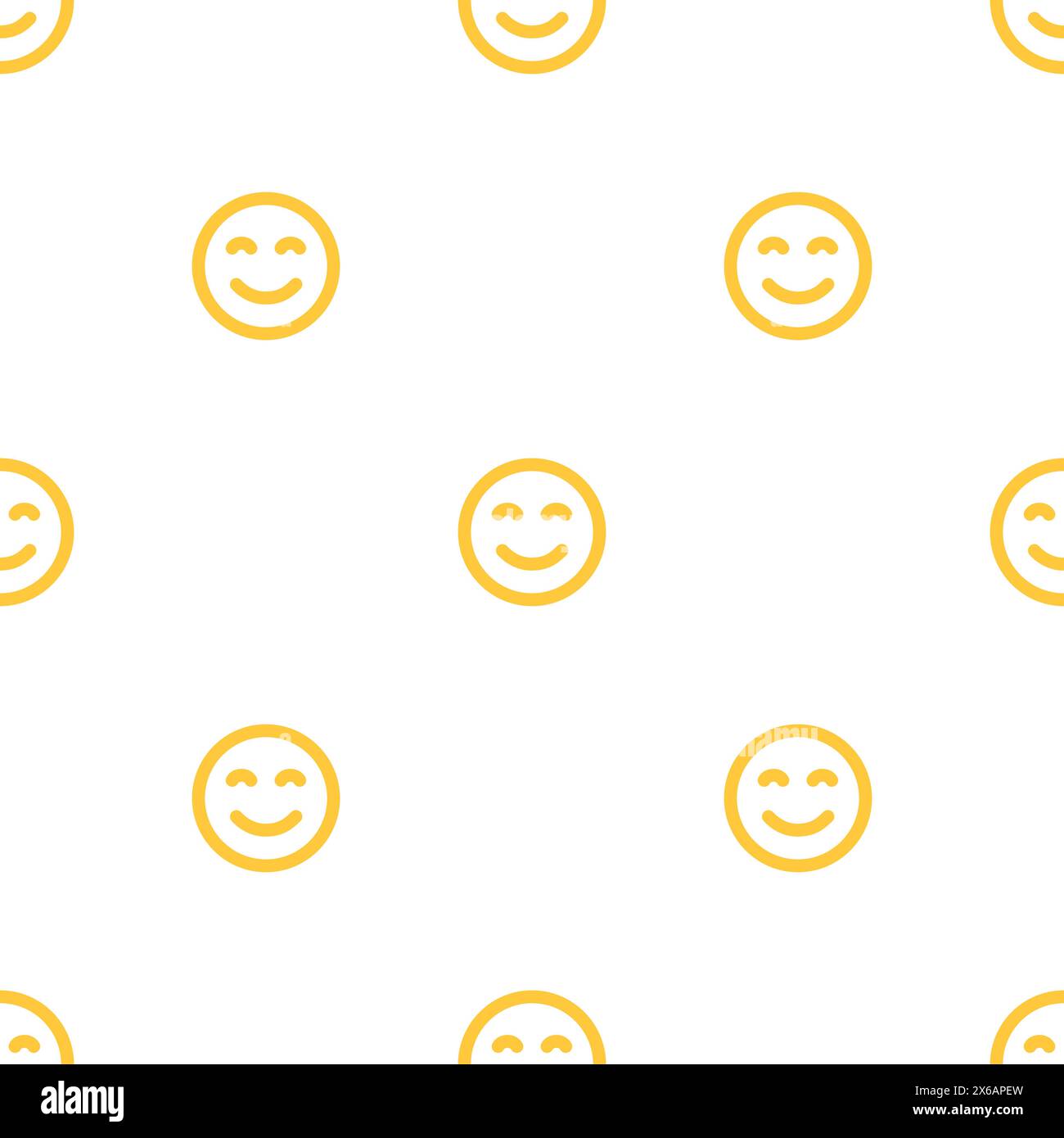 Seamless pattern with emoji, smiles, messages, social media elements ...