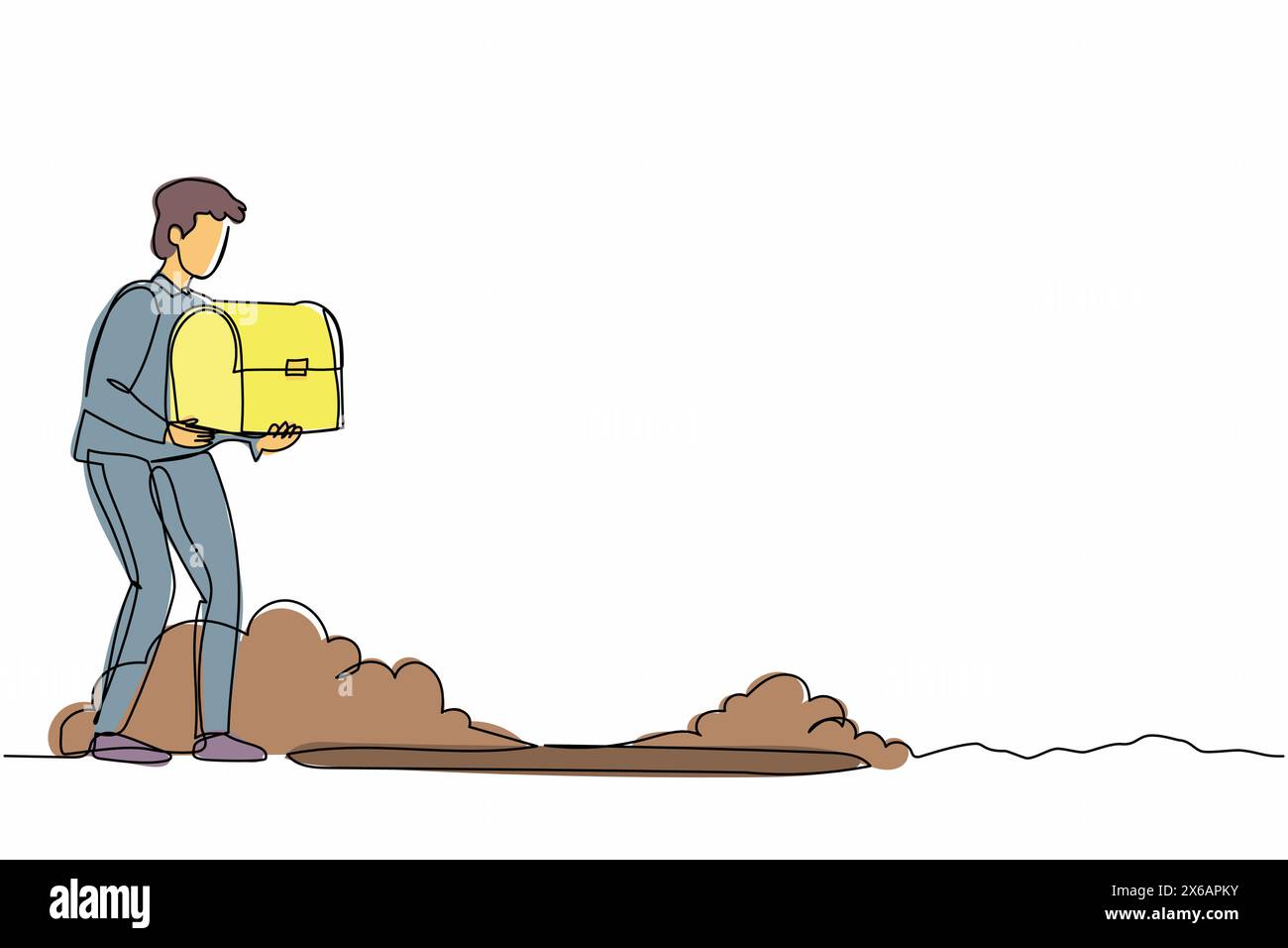 Hole ground drawing hi-res stock photography and images - Alamy