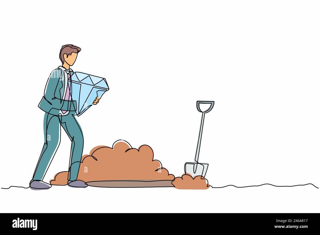 Hole ground drawing Stock Vector Images - Alamy