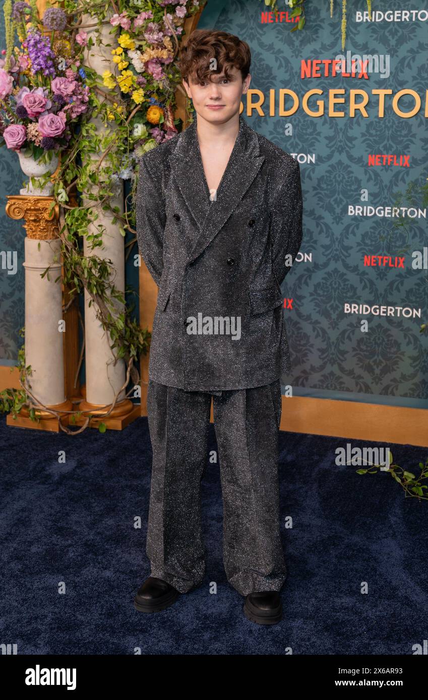 Will Tilston attends Netflix Bridgerton season 3 premiere at Alice ...