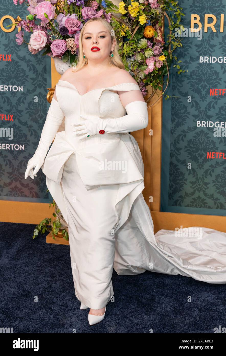 New York, USA. 13th May, 2024. Nicola Coughlan wearing dress by ...