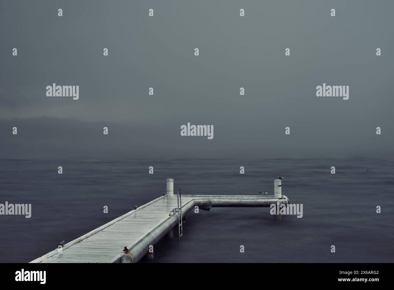 storm over Lake Macquarie Stock Photo - Alamy