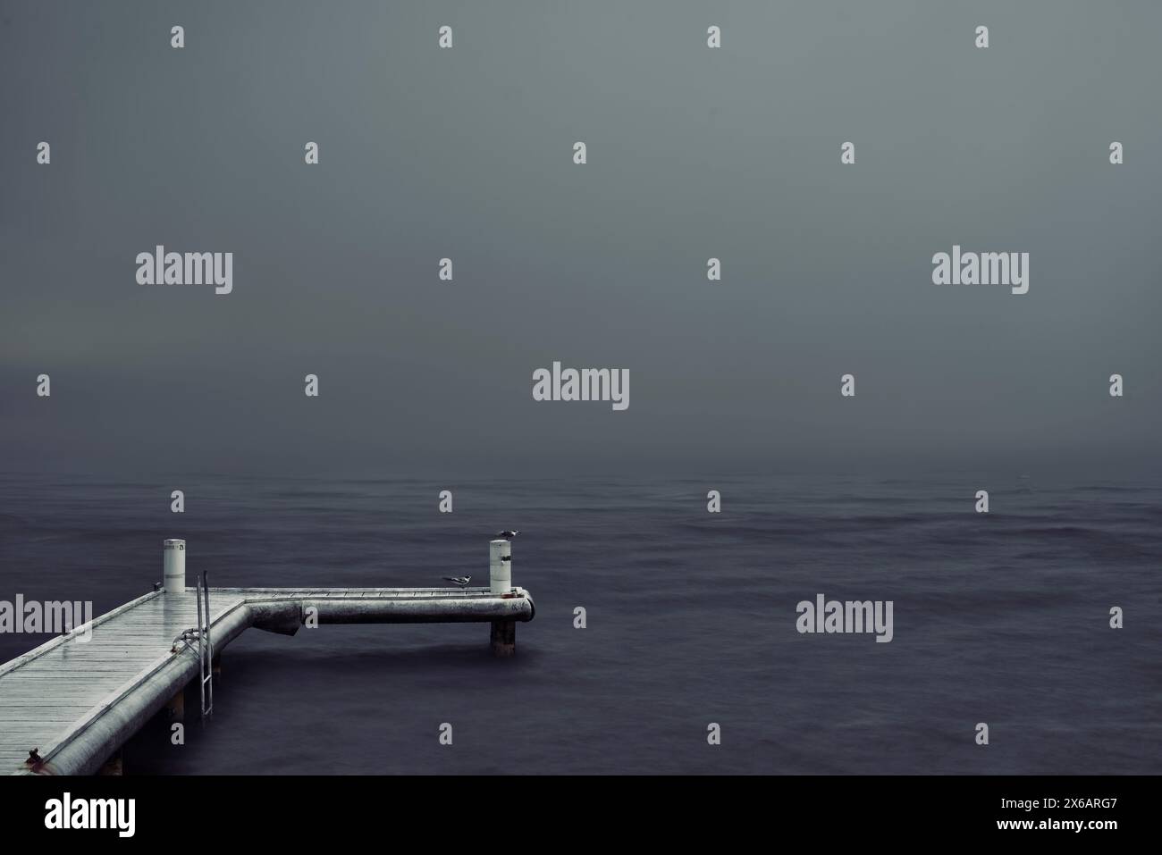 storm over Lake Macquarie Stock Photo - Alamy