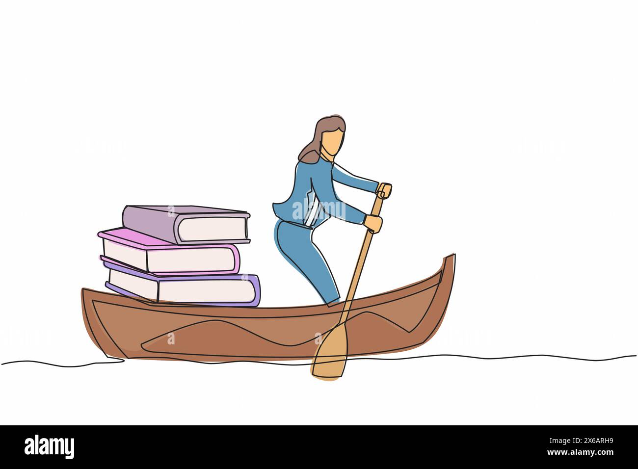 Reading paper book summer Stock Vector Images - Alamy