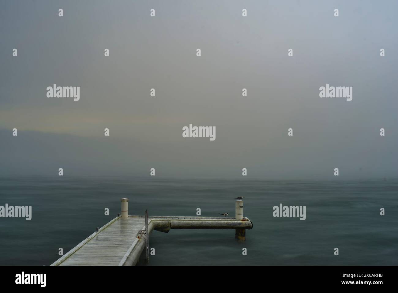 storm over Lake Macquarie Stock Photo - Alamy