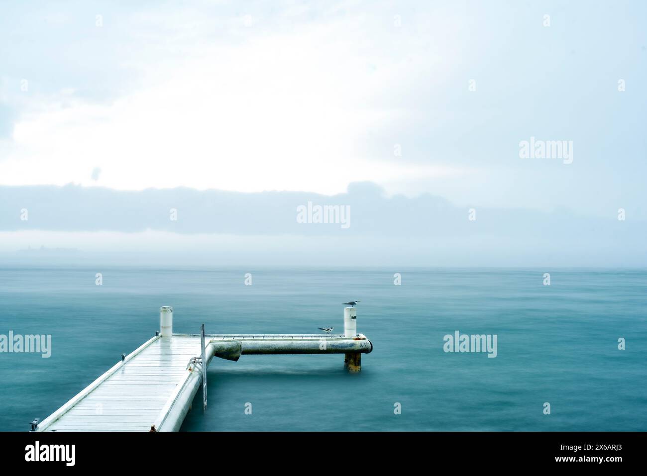 storm over Lake Macquarie Stock Photo - Alamy