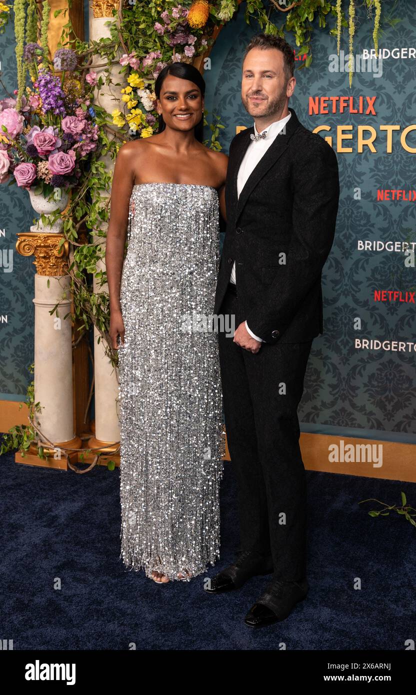 Nicola Coughlan wearing dress by Prada and Chris Van Dusen attend ...