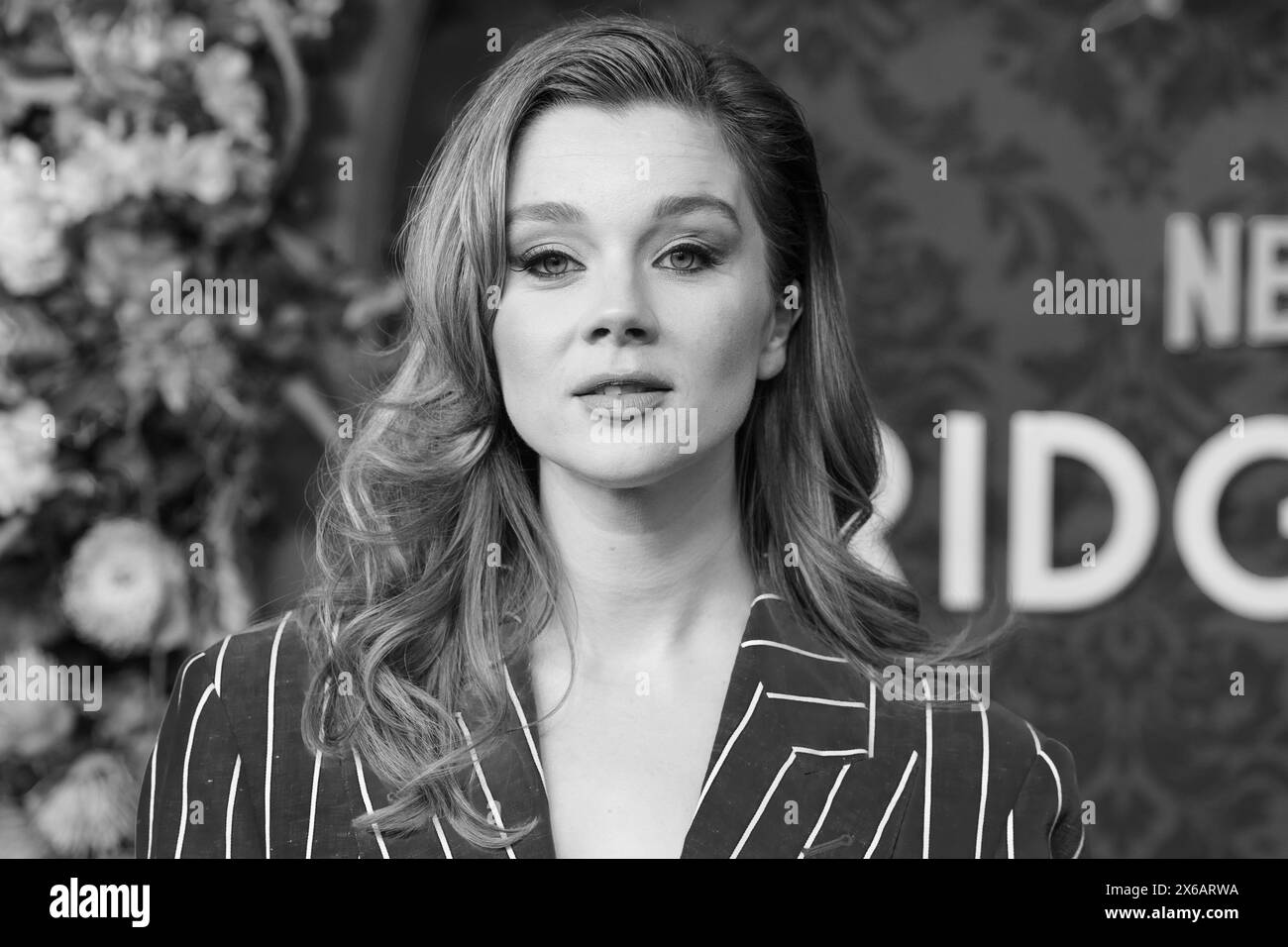 Claudia Jessie wearing dress by Stella McCartney attends Netflix ...