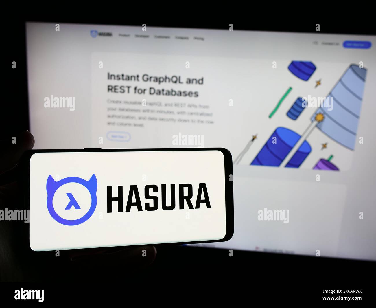 Hasura logo hi-res stock photography and images - Alamy