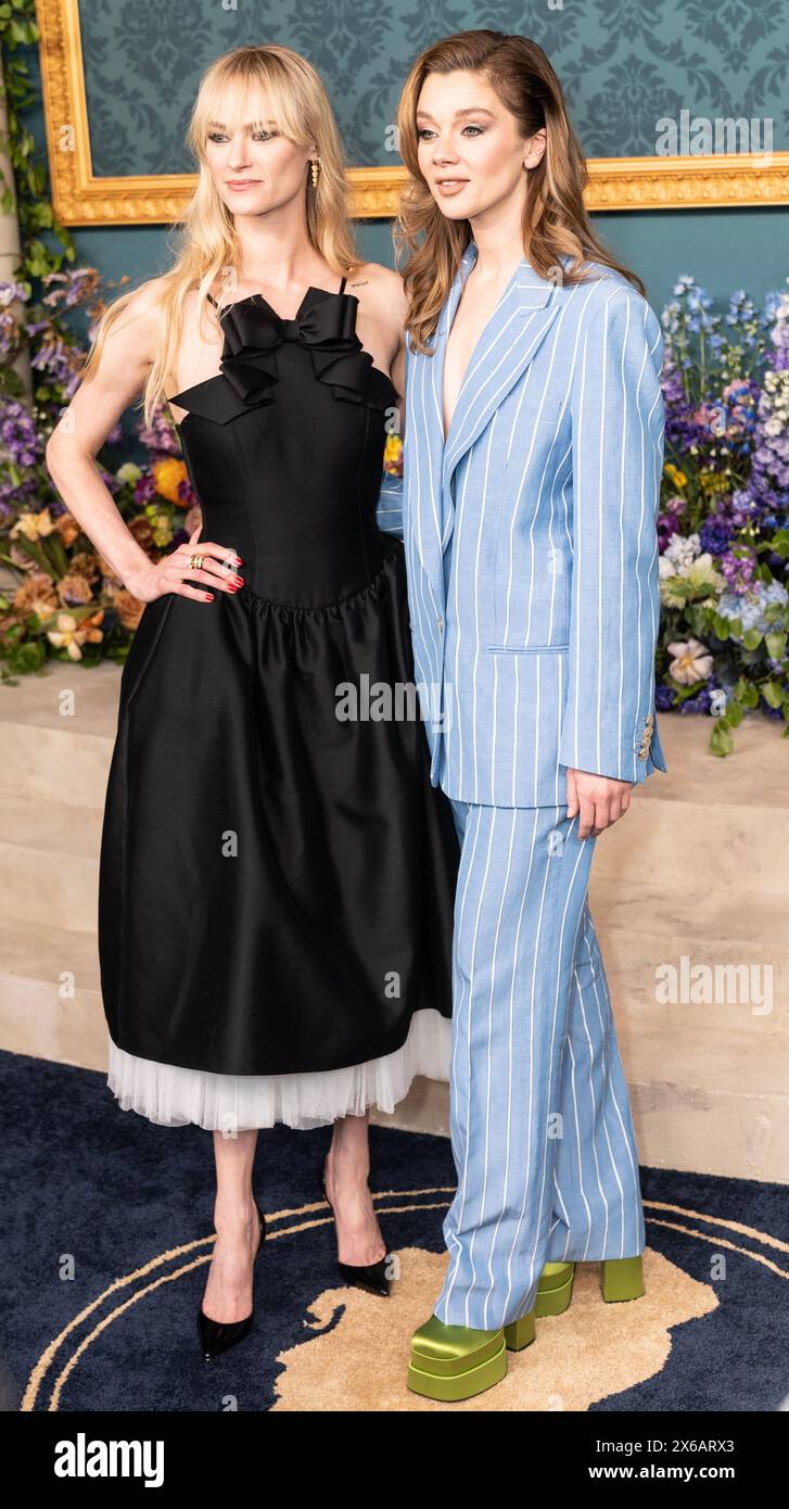 Jessica Madsen and Claudia Jessie attend Netflix Bridgerton season 3 ...