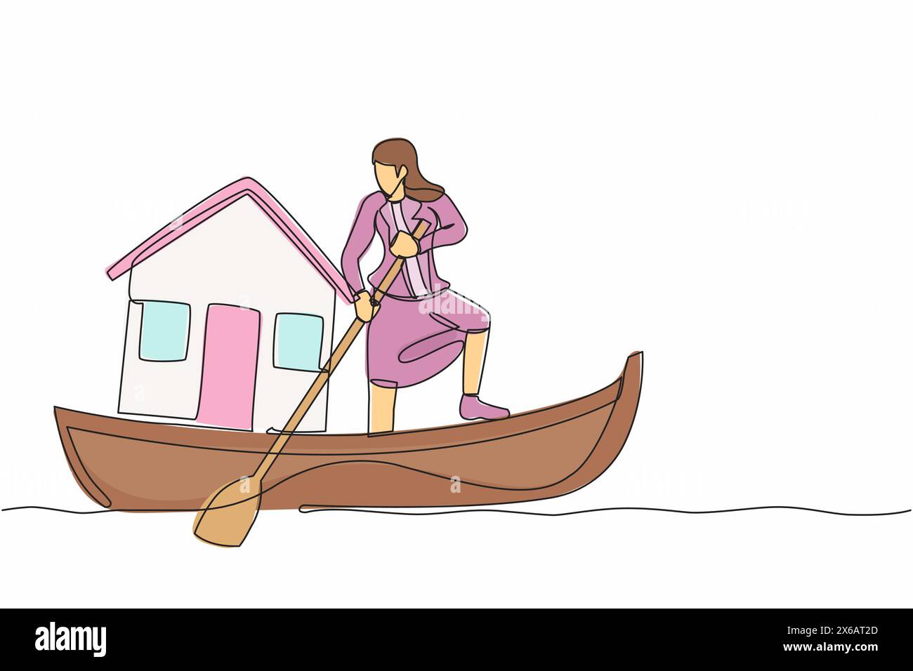 House waterway Cut Out Stock Images & Pictures - Alamy