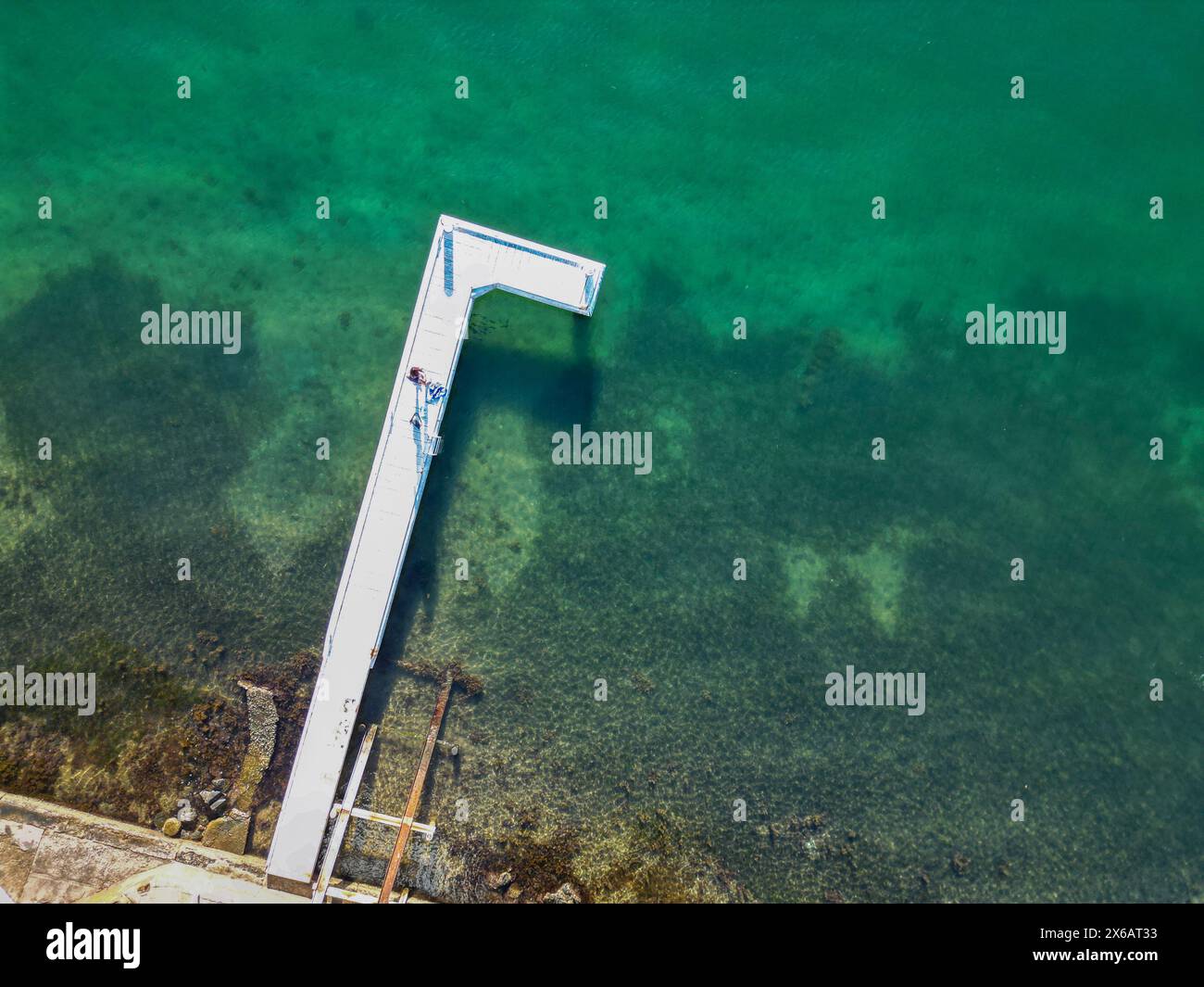 lake from above Stock Photo - Alamy