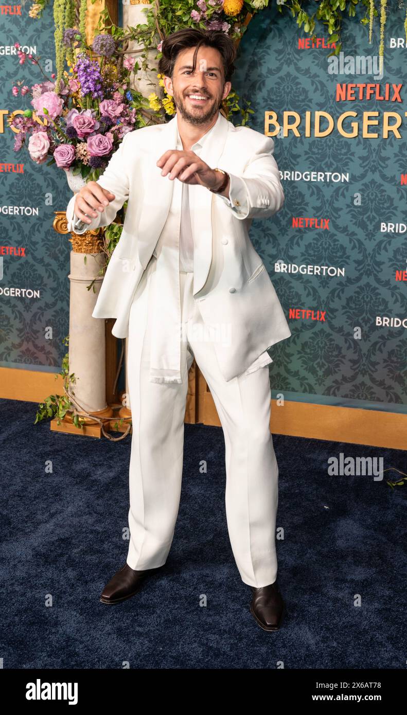 Jonathan Bailey attends Netflix Bridgerton season 3 premiere at Alice ...