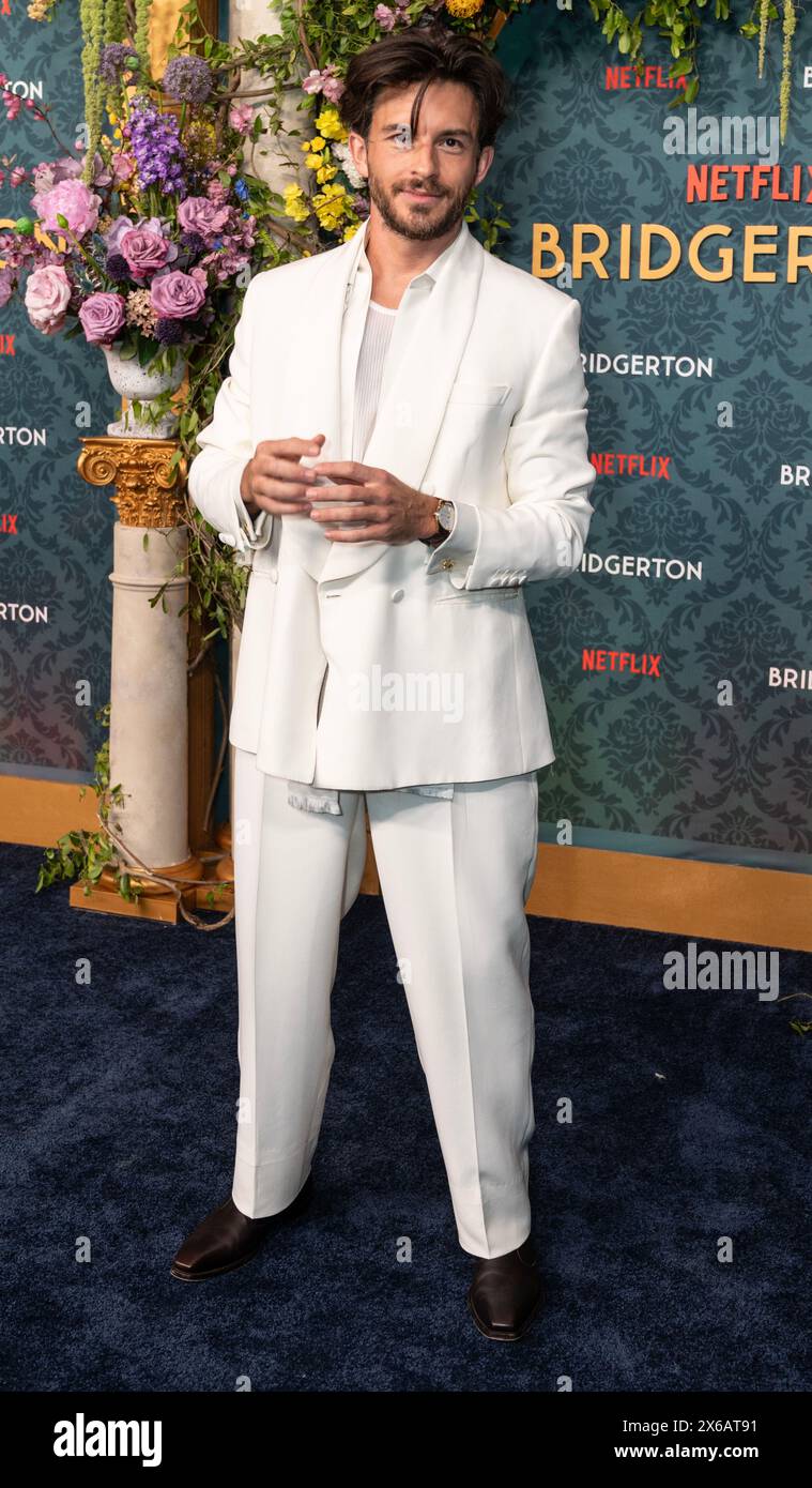 Jonathan Bailey attends Netflix Bridgerton season 3 premiere at Alice ...