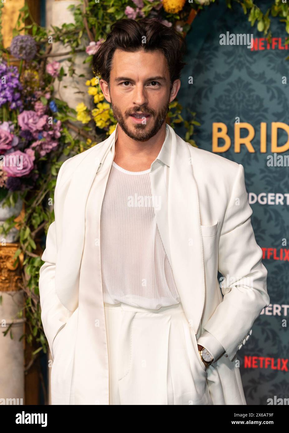 Jonathan Bailey attends Netflix Bridgerton season 3 premiere at Alice ...