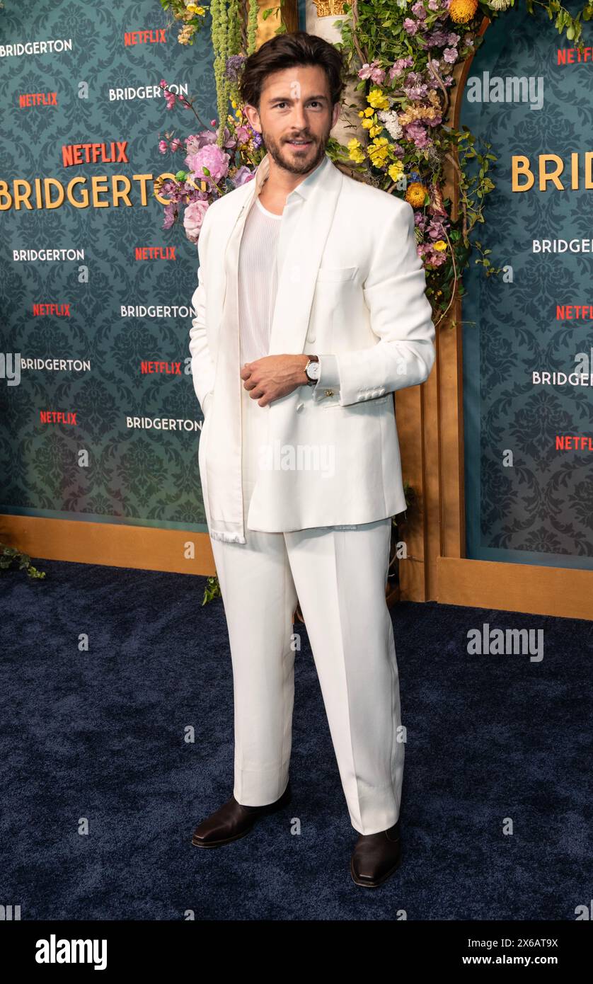 Jonathan Bailey attends Netflix Bridgerton season 3 premiere at Alice ...