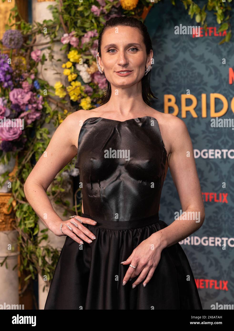 Bessie Carter attends Netflix Bridgerton season 3 premiere at Alice ...