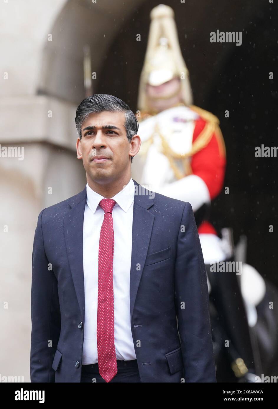 Prime Minister Rishi Sunak at the start of the Commonwealth War Graves ...