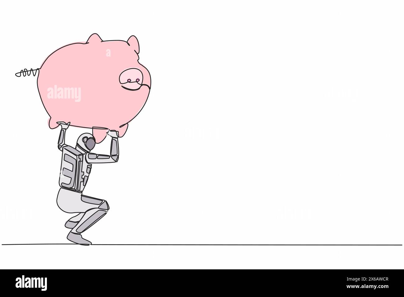 Cartoon on heavy financial Stock Vector Images - Alamy