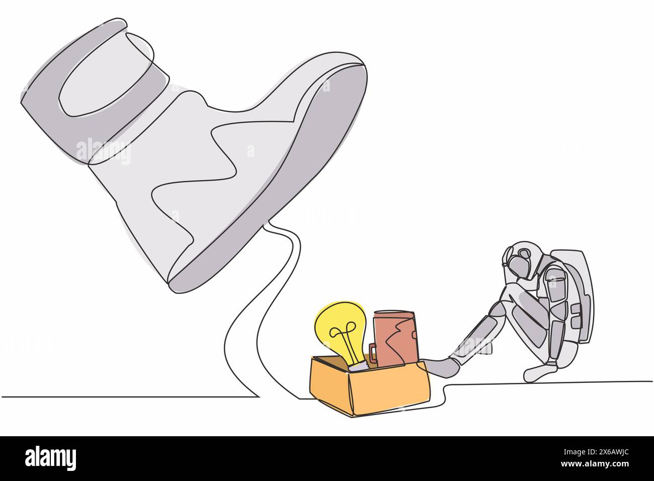 Unemployment office line Stock Vector Images - Alamy