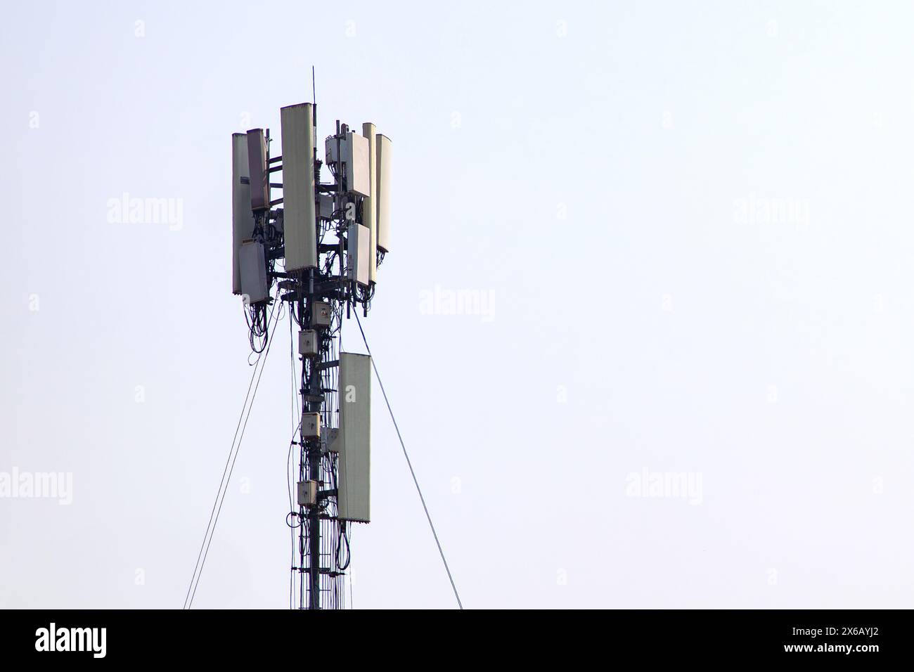 about the transmitter pole and receive module and the building Stock ...