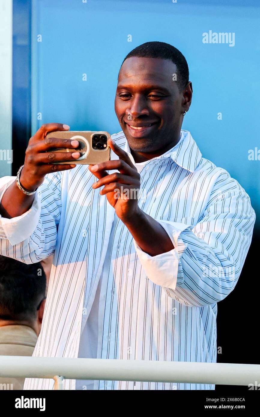 Cannes, France. 13th May, 2024. Omar Sy attend a dinner ahead of the ...