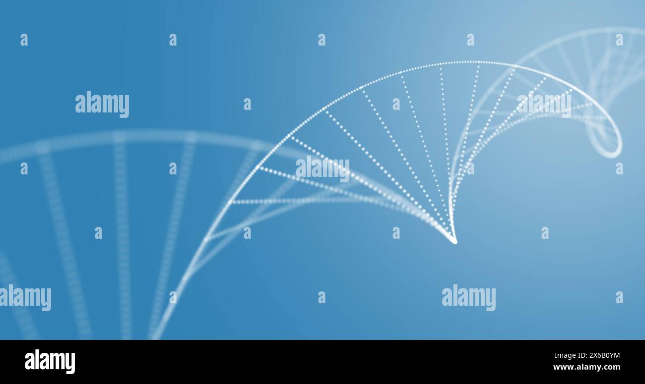 Digital image of green grid network against spot of light on blue ...