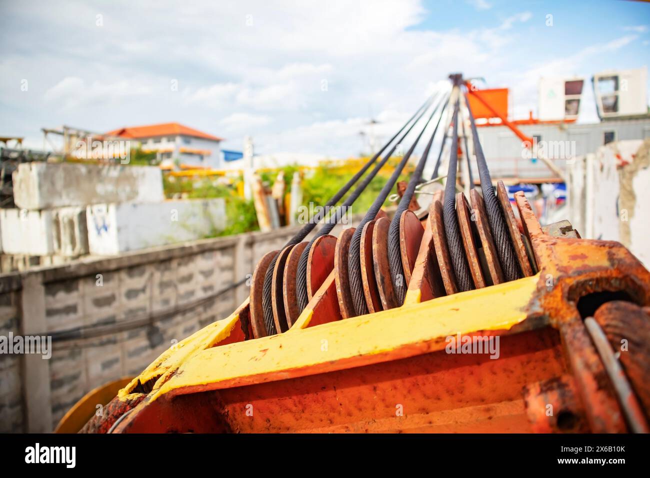 about the box sheave hook block and sling reeving pulley rustly at the ...