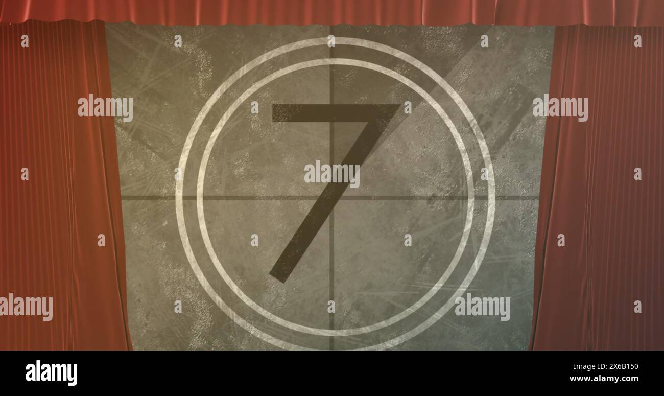 Animated curtain hi-res stock photography and images - Alamy