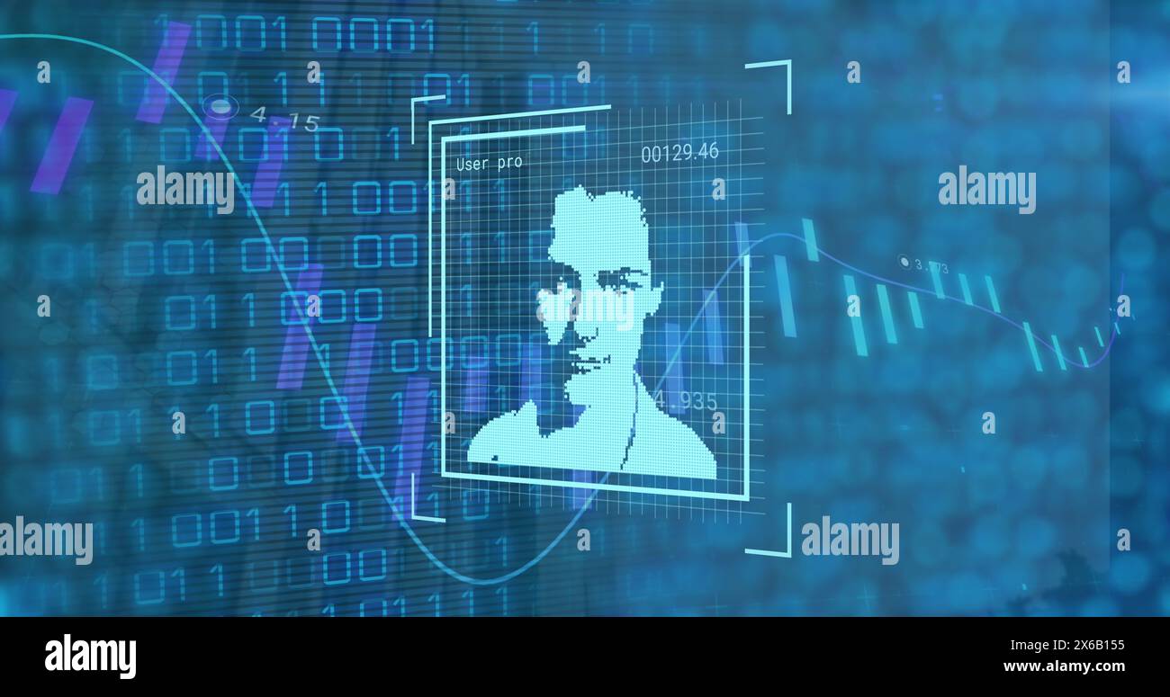 Image of digital interface over data processing Stock Photo - Alamy Image of digital interface over data processing Stock Photo - Alamy