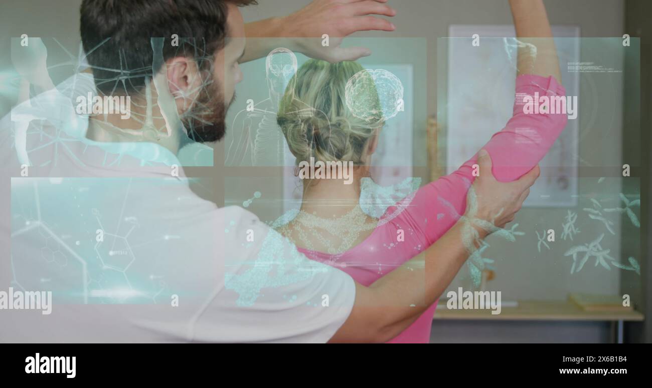 Massaging processing hi-res stock photography and images - Alamy