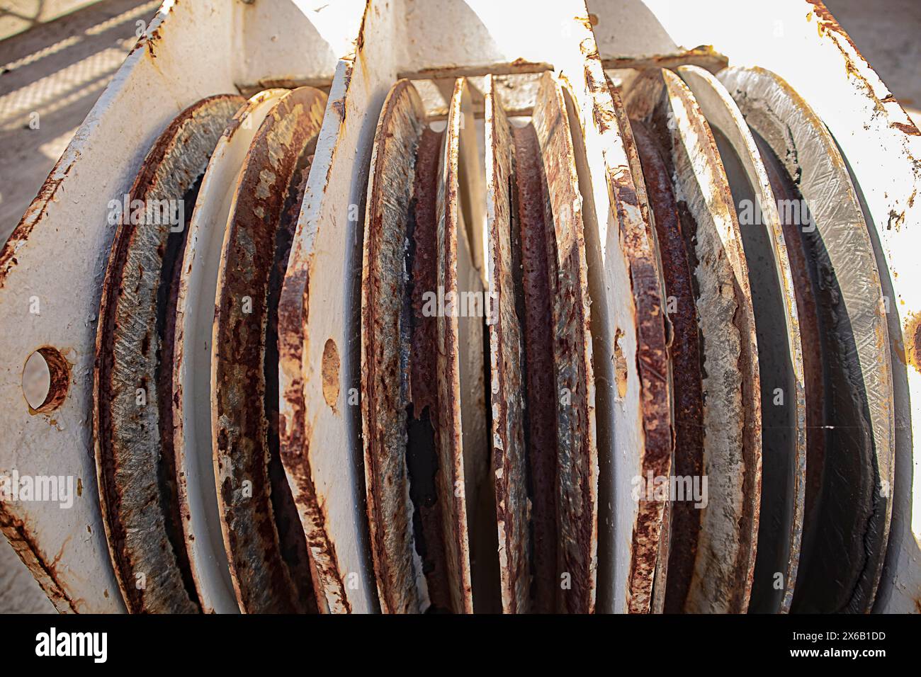 about the box sheave hook block and sling reeving pulley rustly at the ...